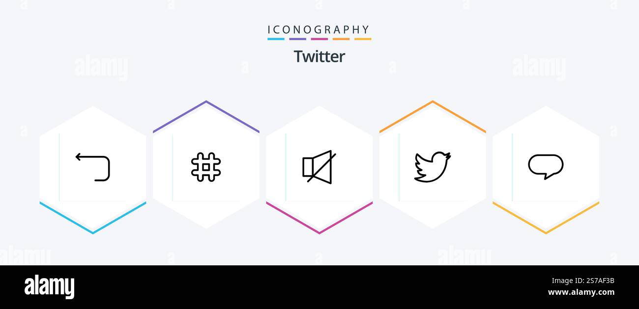 Twitter 25 Line icon pack including chatting. twitter. bell. twitter ...