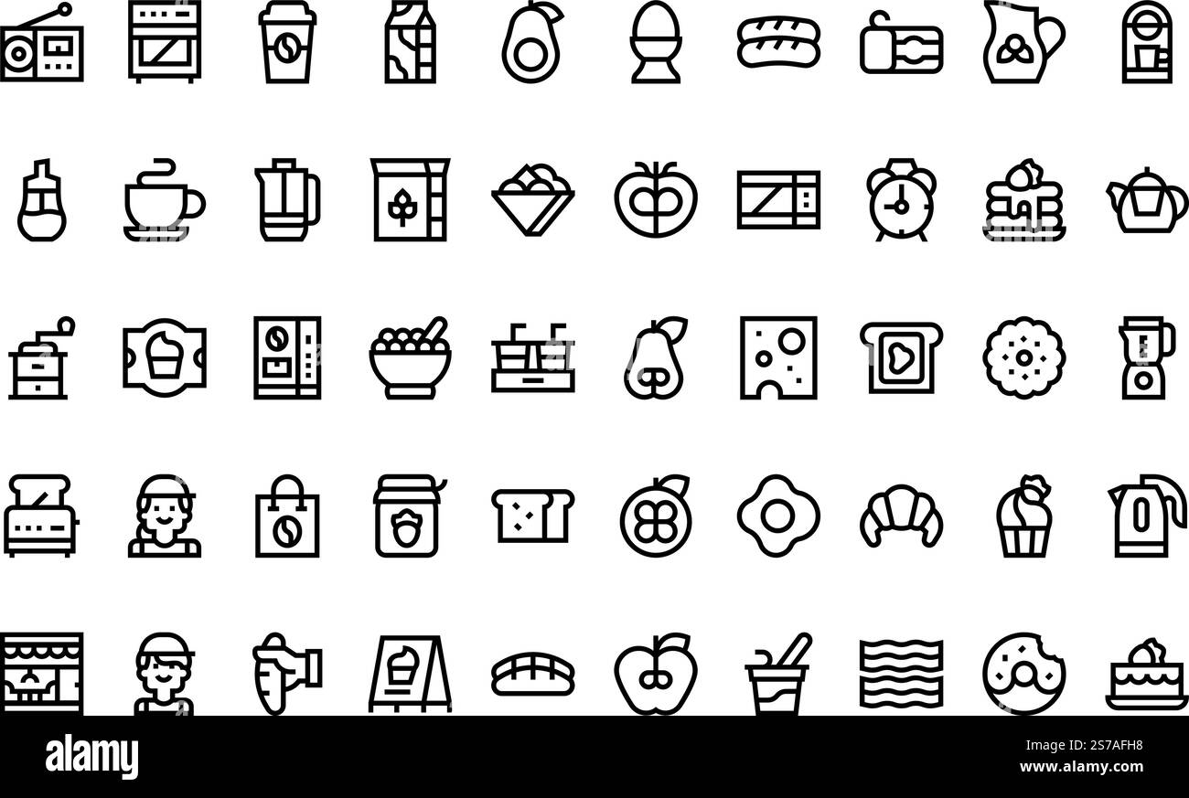 High-Quality Vector Icons Collection with Editable Stroke. Ideal for ...