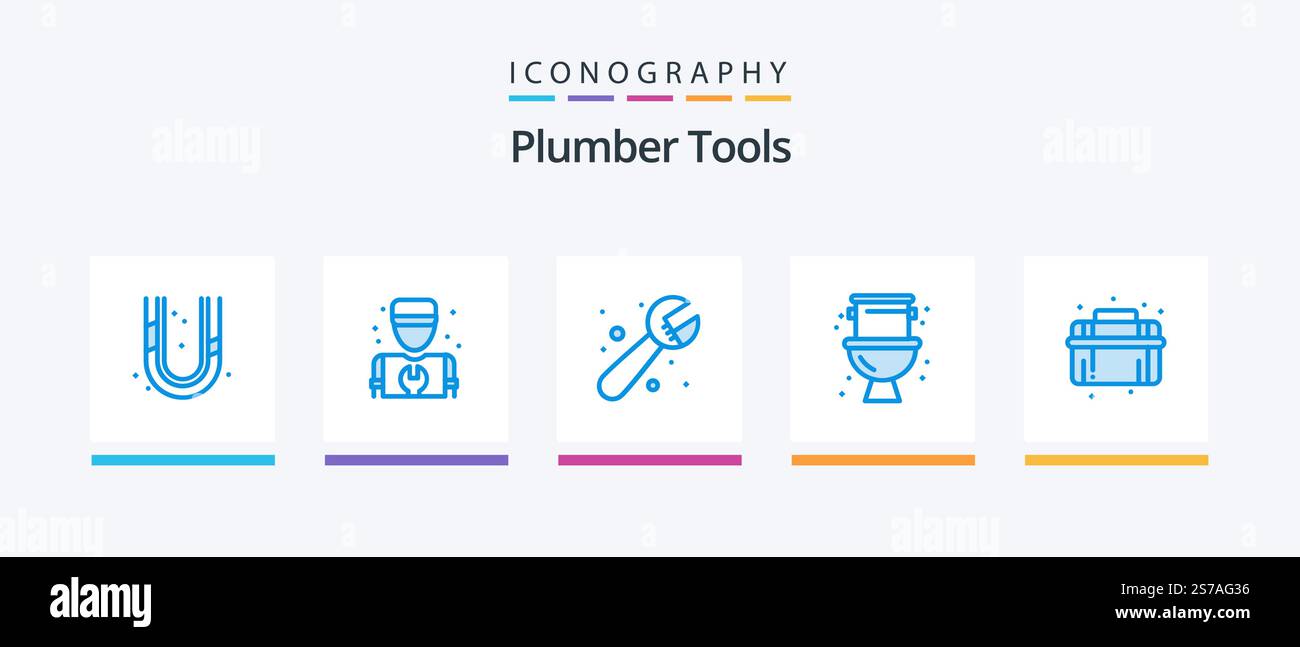 Plumber Blue 5 Icon Pack Including . mechanical. . Creative Icons ...