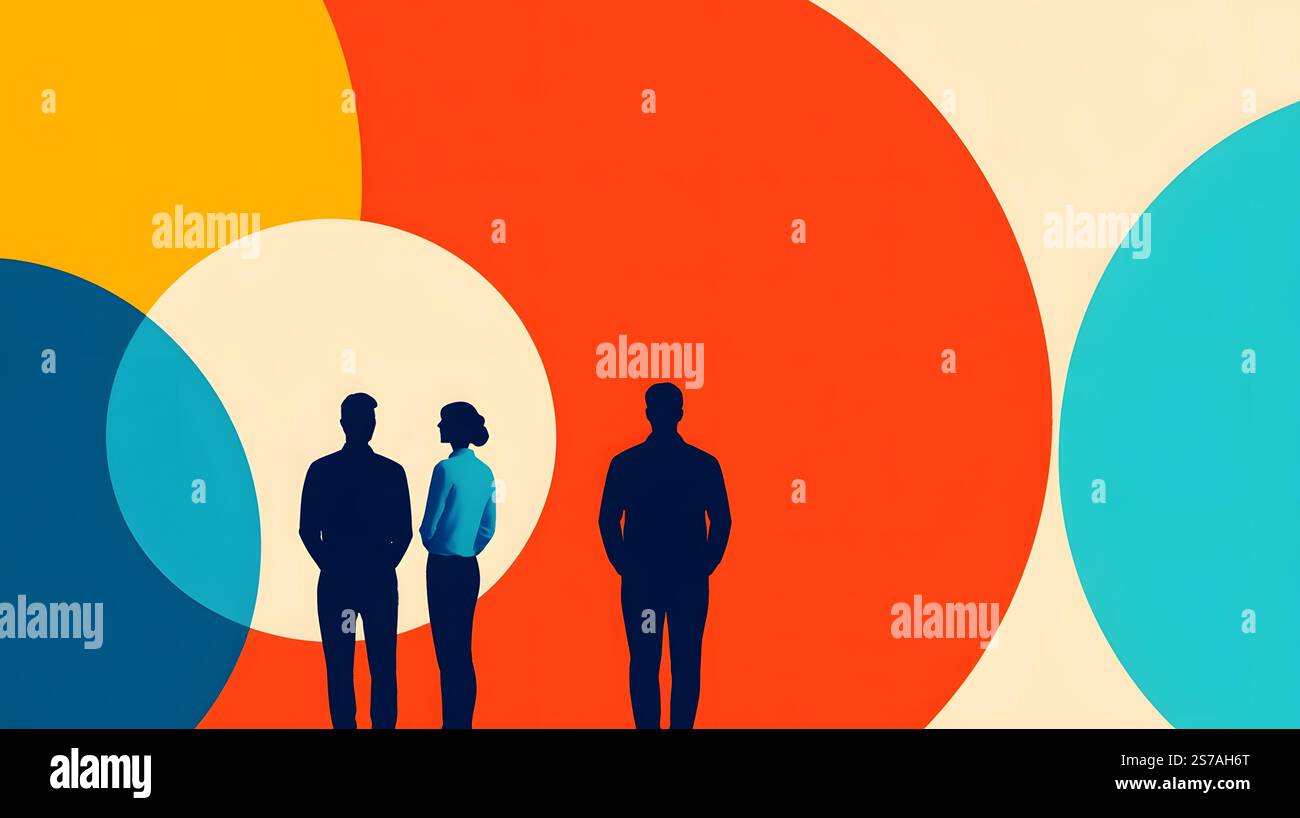 Overlapping Venn diagrams depicting the visual of trust-building ...