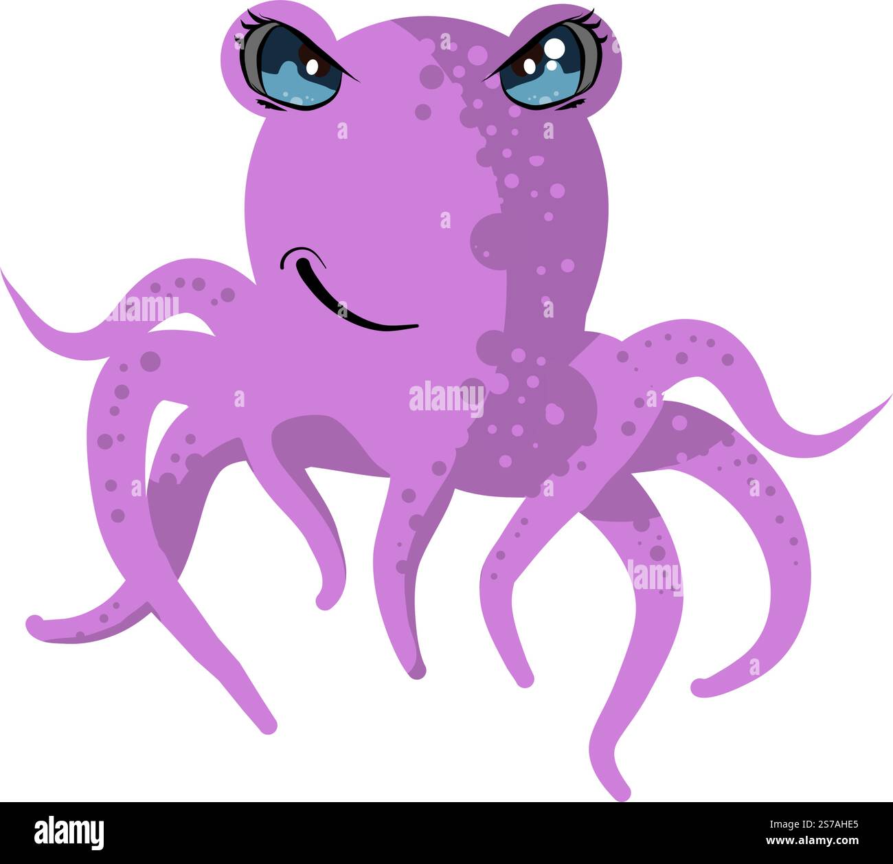 cartoon octopus vector illustration Stock Vector Image & Art - Alamy