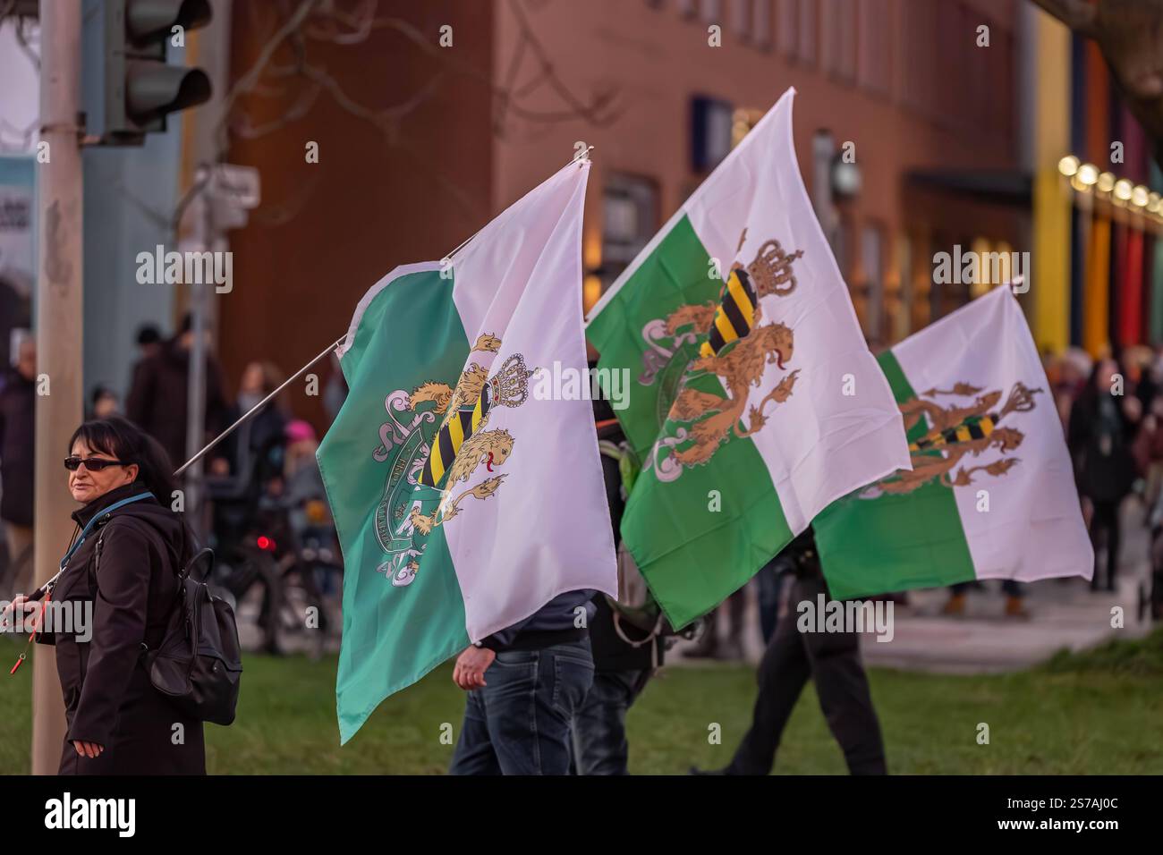 Chemnitz, Deutschland 18. Januar 2025: Die Eröffnung Chemnitz ...