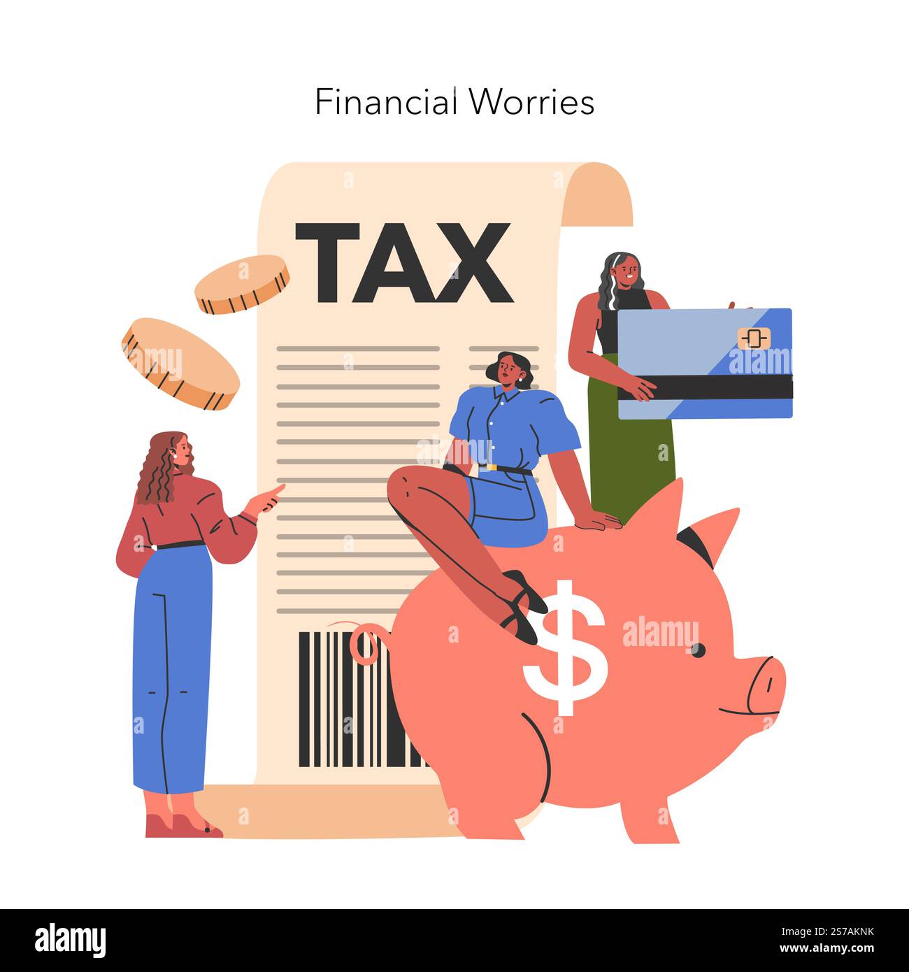 Women grappling with financial concerns during a midlife crisis ...