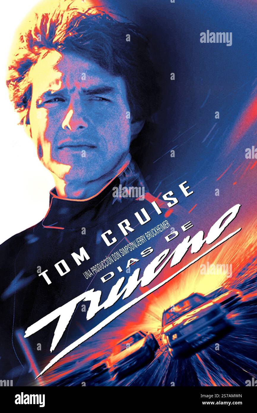 TOM CRUISE in DAYS OF THUNDER (1990), directed by TONY SCOTT. Credit ...