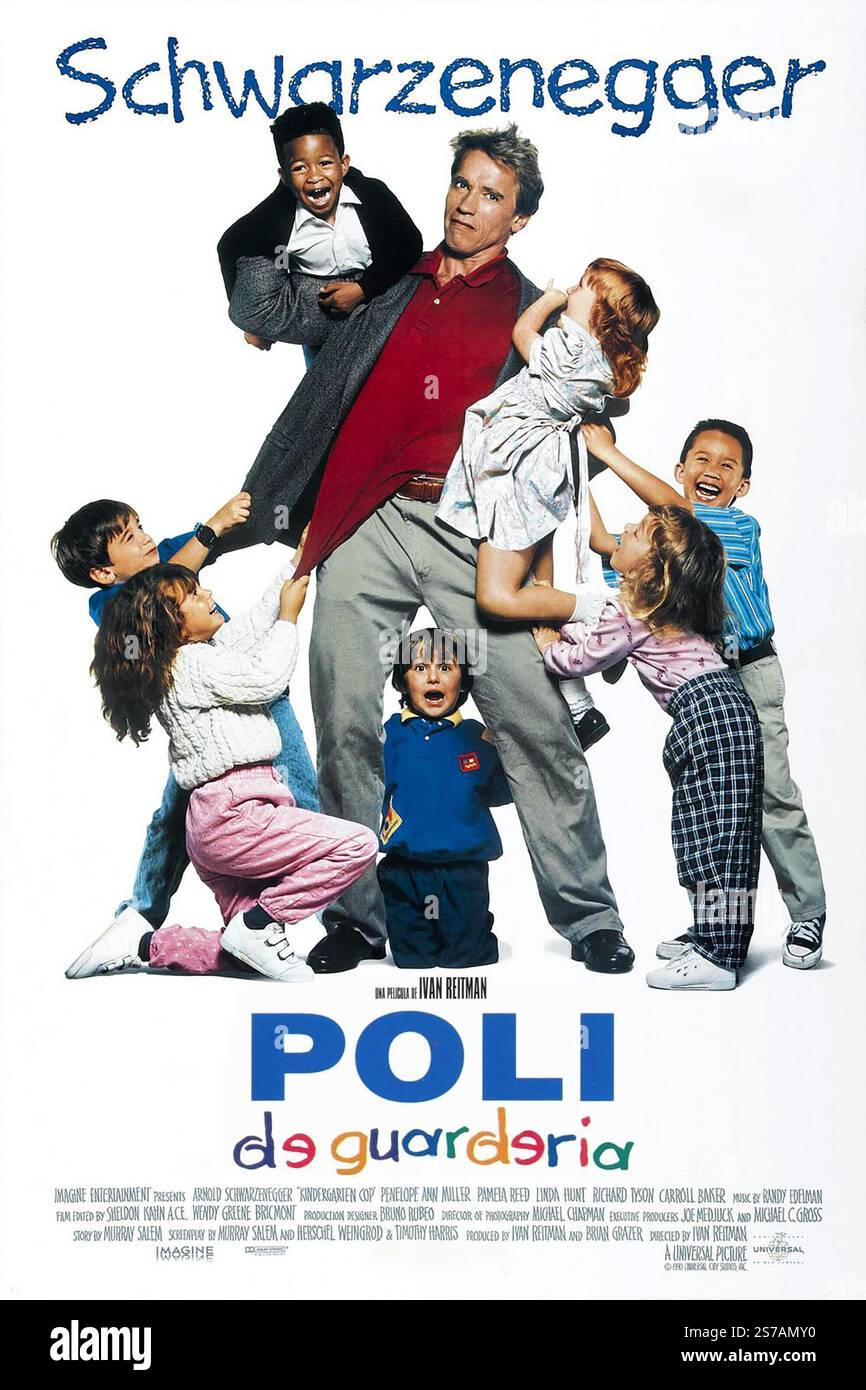 KINDERGARTEN COP (1990), directed by IVAN REITMAN. Credit: UNIVERSAL ...