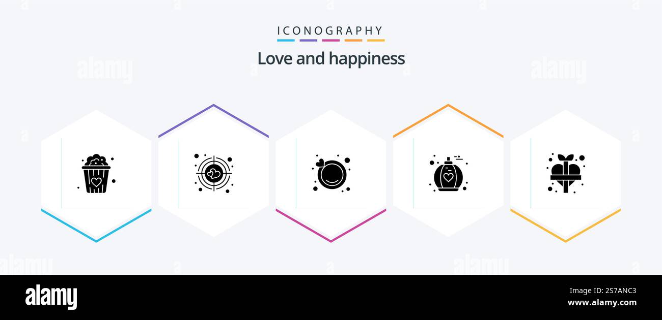 Love 25 Glyph icon pack including . add. wedding. plus. heart Stock ...