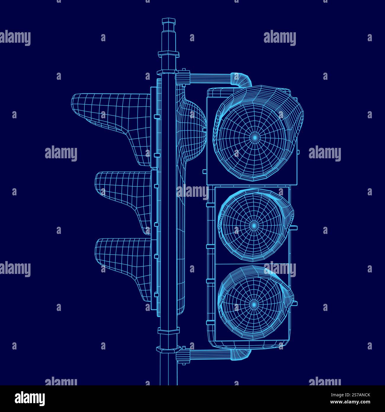 Blueprint scheme plan light Stock Vector Images - Alamy