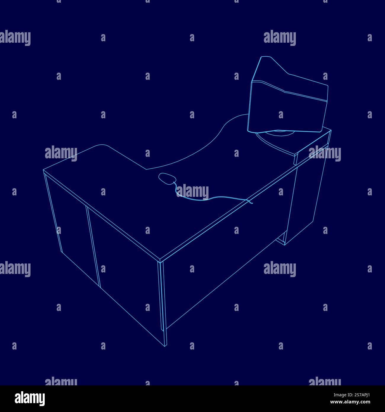 Business people curved architecture Stock Vector Images - Alamy