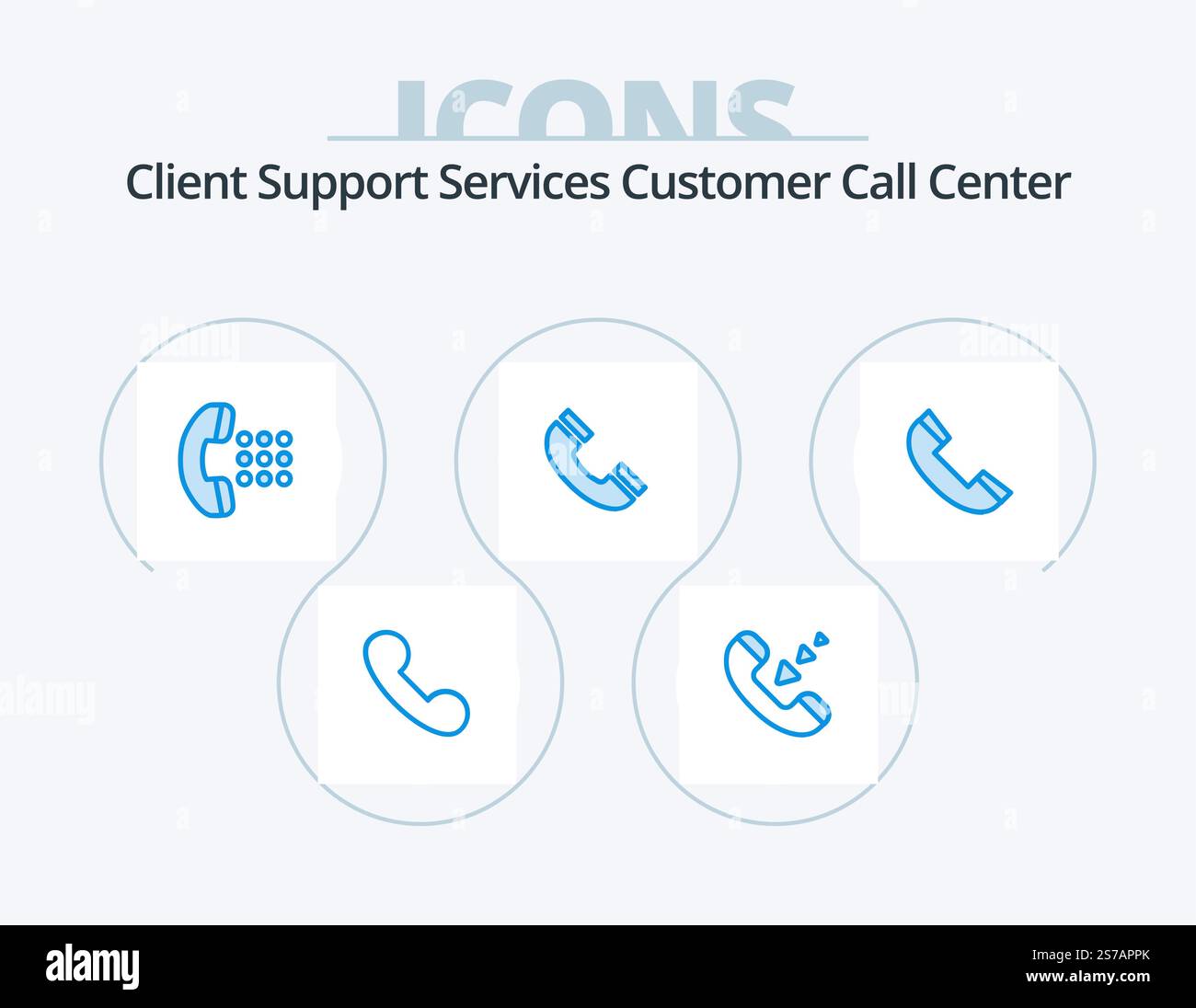 Call Blue Icon Pack 5 Icon Design. phone. call. call. ui. interface ...