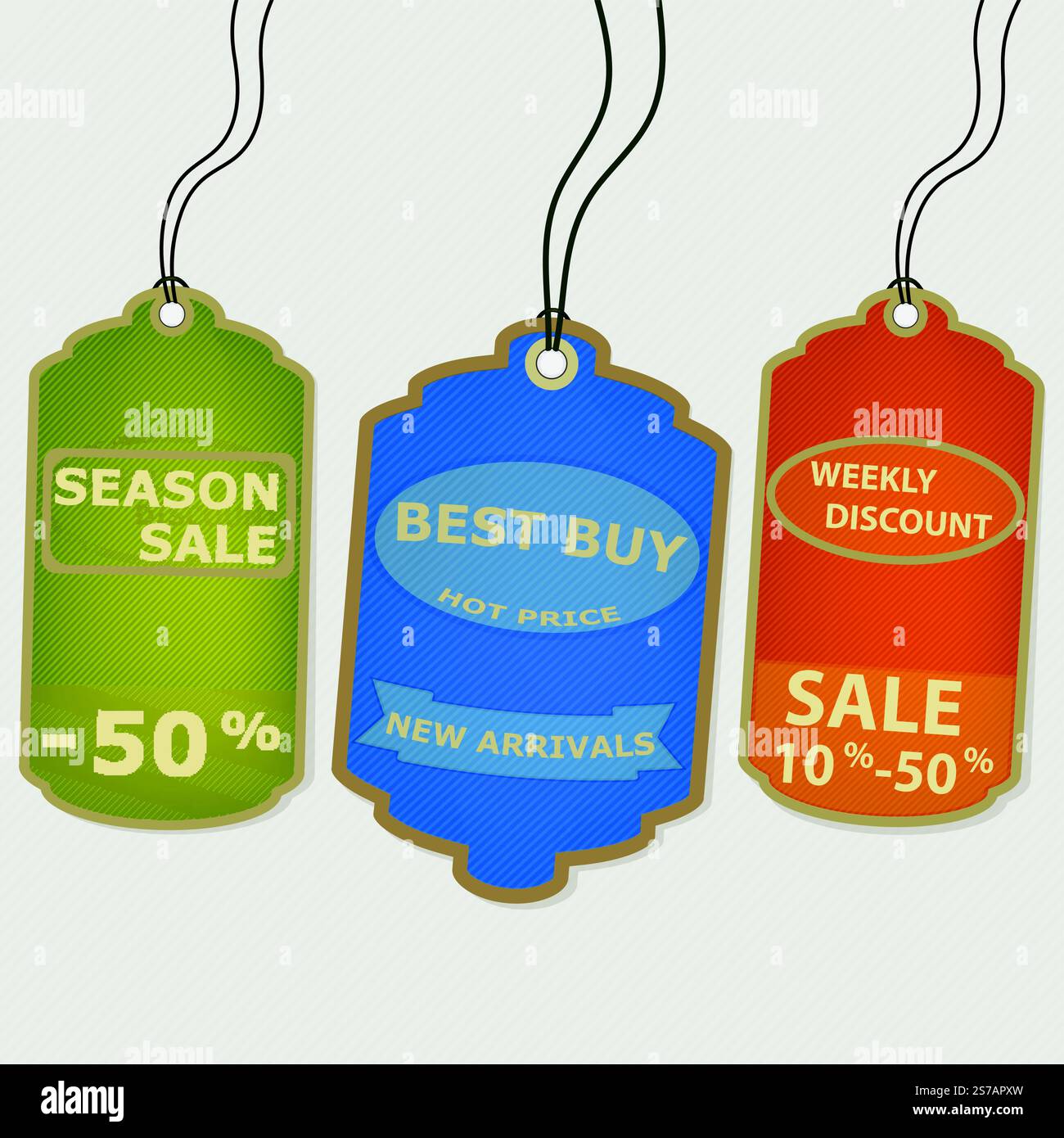 Coupons vector Stock Vector Images - Alamy