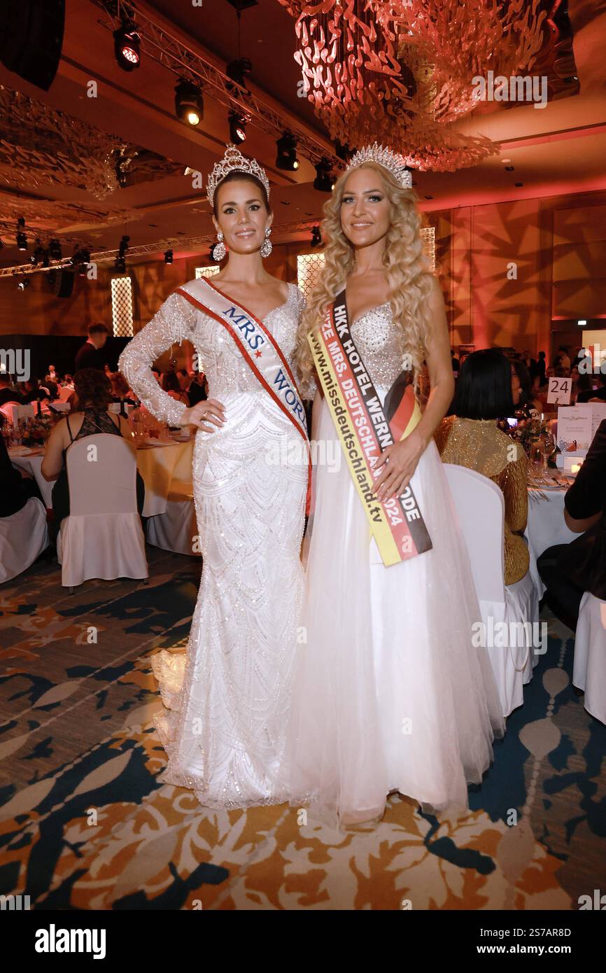 18.01.2025, Dr. Julia Schnelle Mrs.World 2024 und Vize Mrs Germany 2024 ...