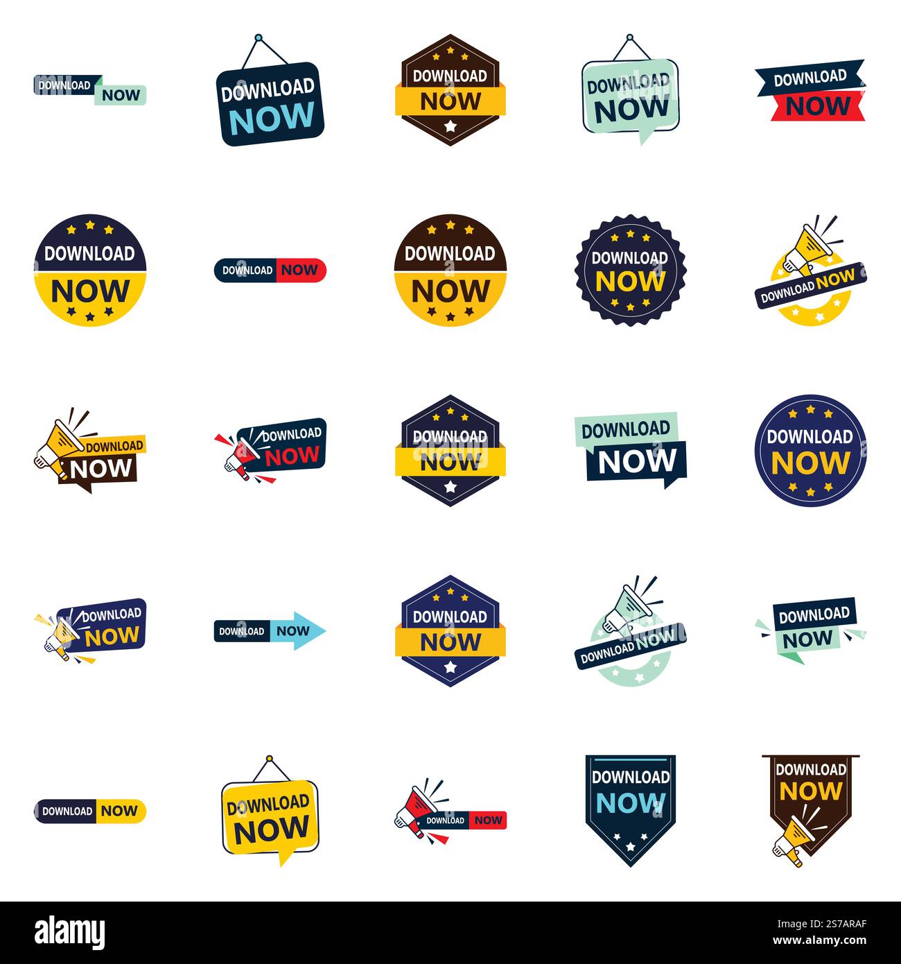 Download now graphics pack with 25 different design elements Stock ...