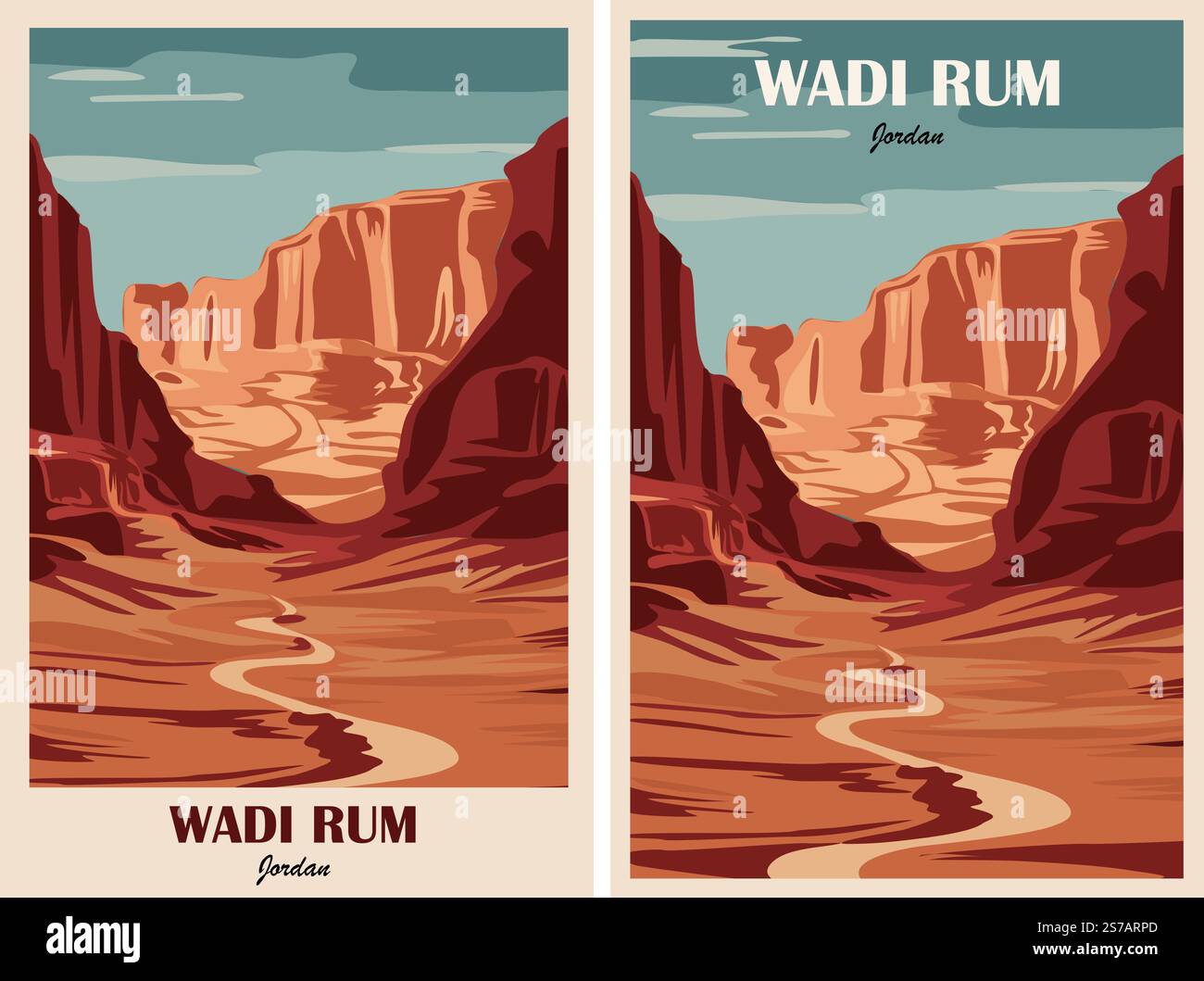 Wadi adventure park Stock Vector Images - Alamy