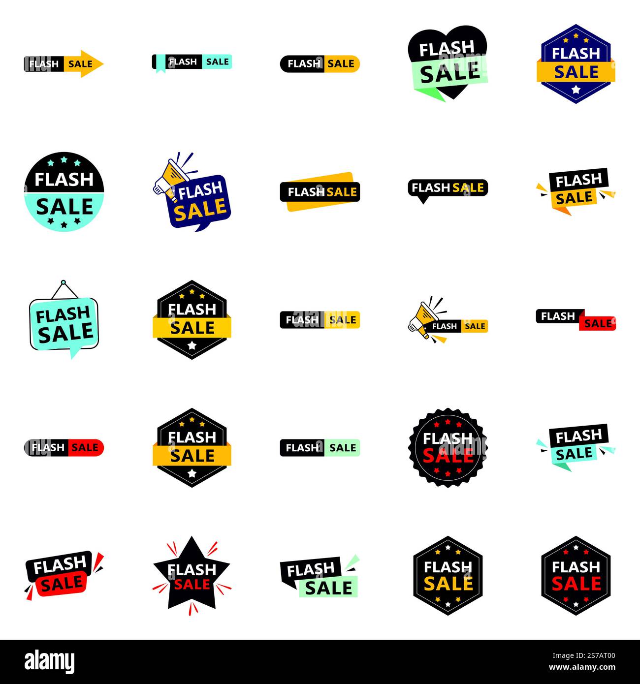 The Flash Sale Vector Collection 25 Dynamic Designs for Sales and ...