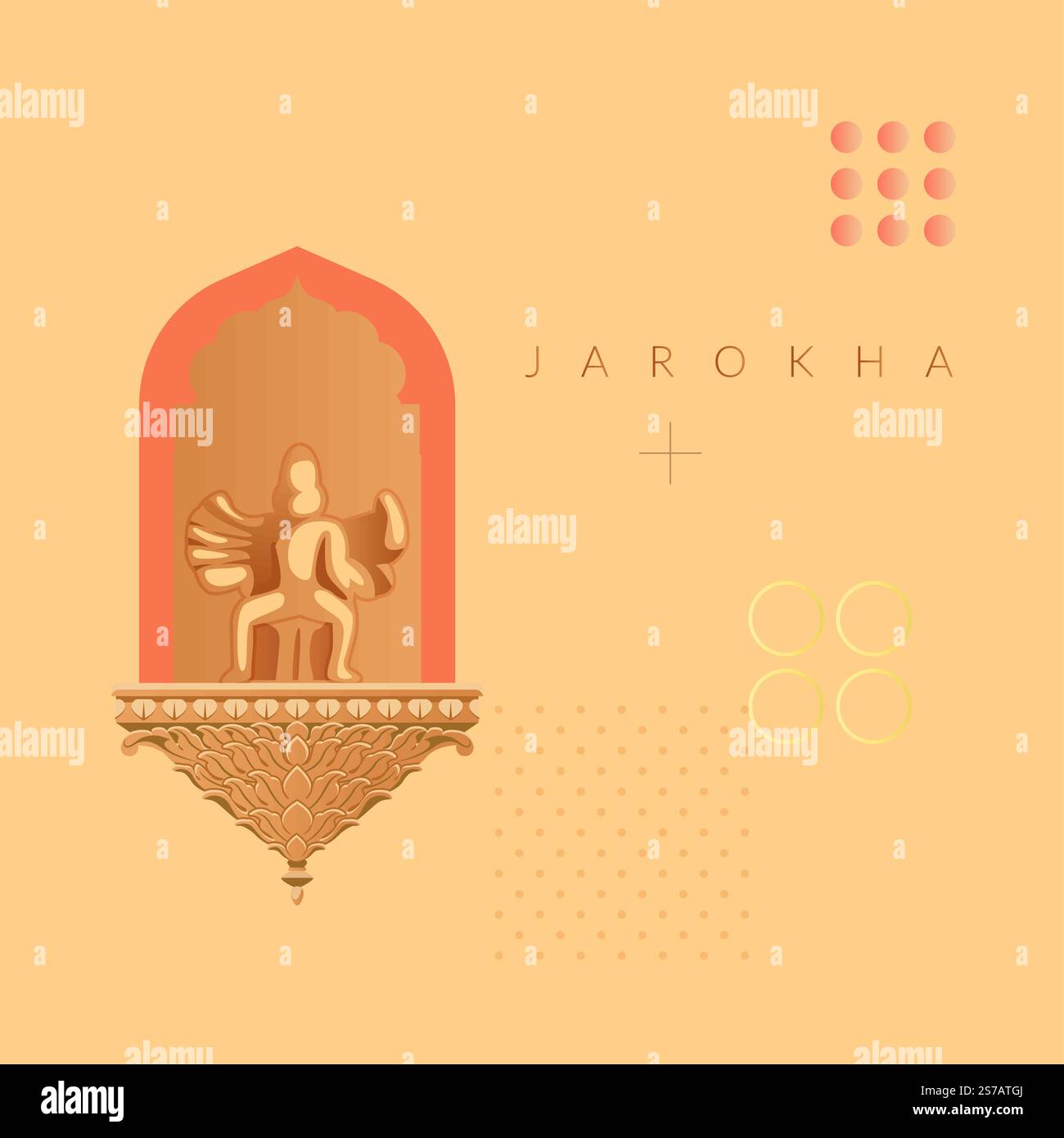 Jharokha - Window Elements - Stock Illustration as EPS 10 File Stock ...