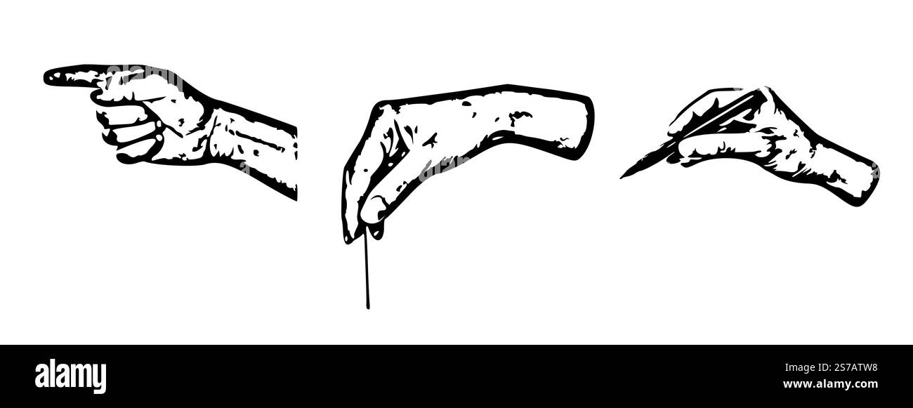 Simple line art icon featuring Black and White Stock Photos & Images ...