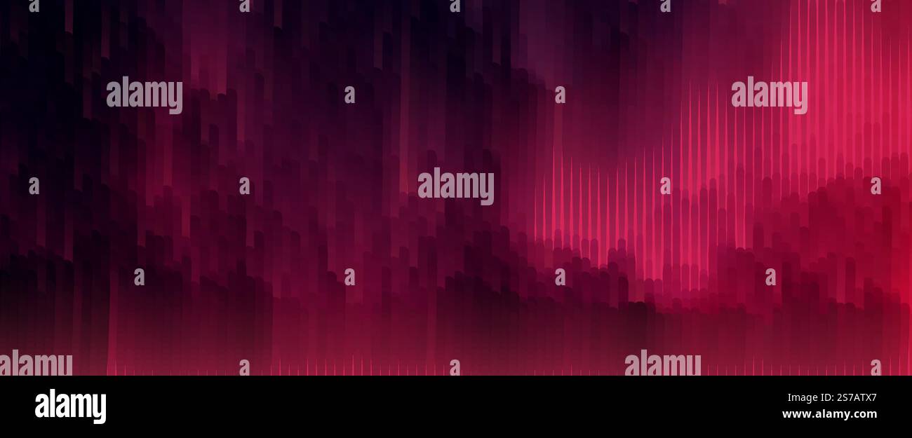 Vector illustration of vivid visual disturbances with pixel shift Stock ...