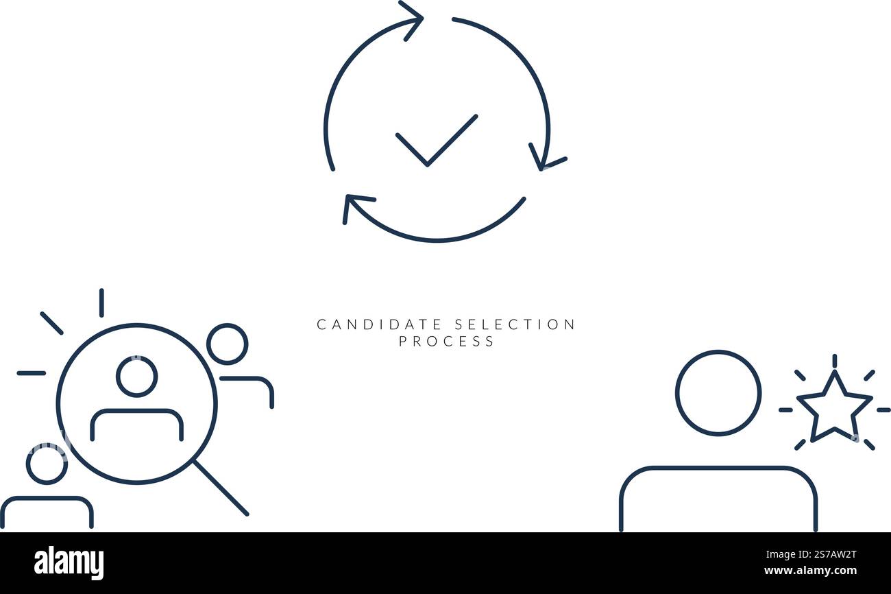 Human Resource - Candidate Selection - Stock Icon as EPS 10 File Stock ...