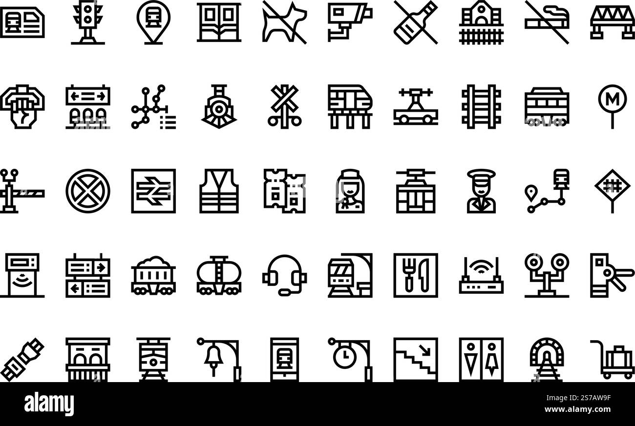 High-Quality Vector Icons Collection with Editable Stroke. Ideal for ...