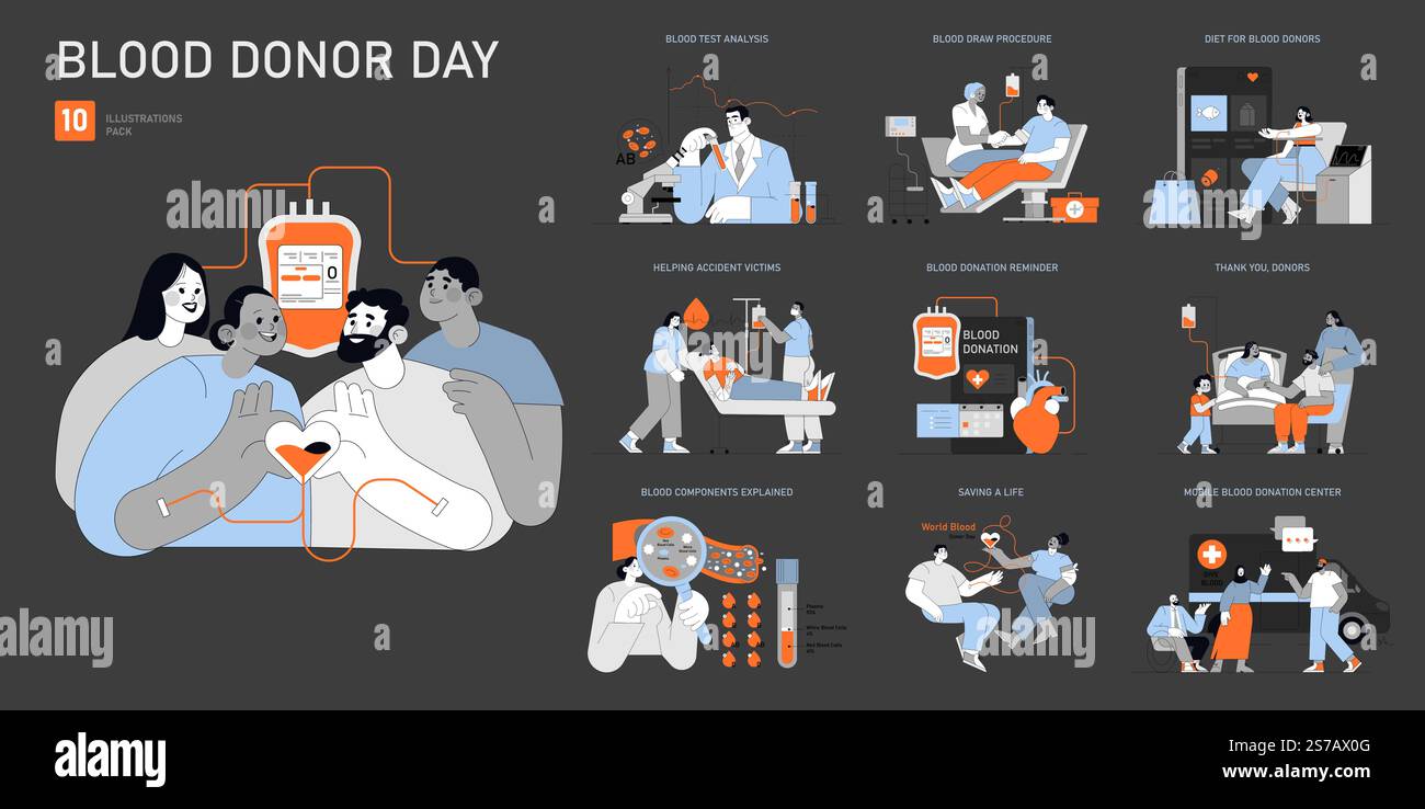 Donor thank you Stock Vector Images - Alamy