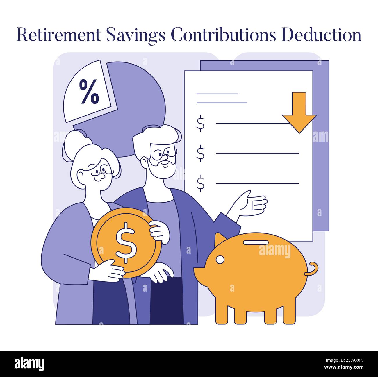 Senior tax form Stock Vector Images - Alamy