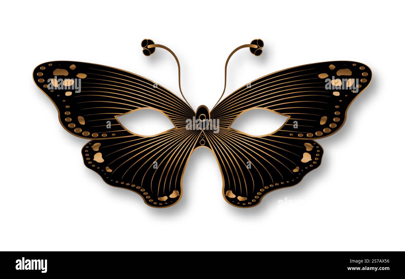 Party mask night carnival Stock Vector Images - Alamy