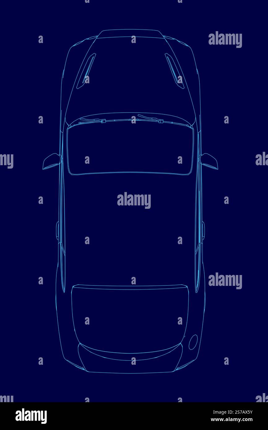 Repair car color line Stock Vector Images - Alamy