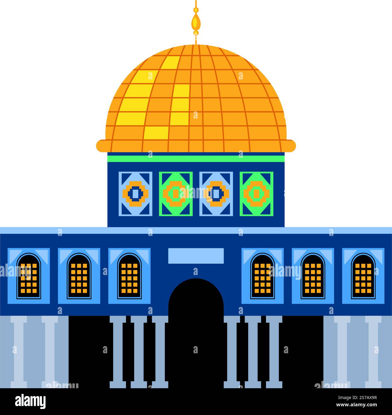 al aqsa mosque Stock Vector Image & Art - Alamy