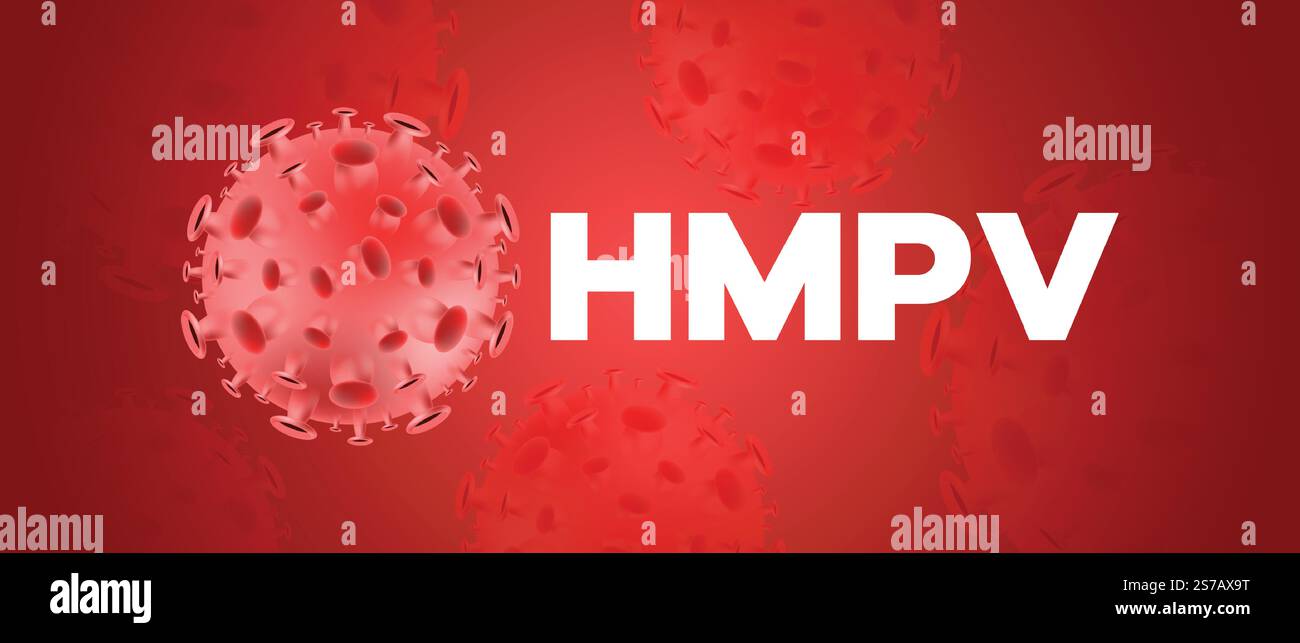 HMPV Virus Banner Template. Human Metapneumovirus Poster. hMPV Virus ...