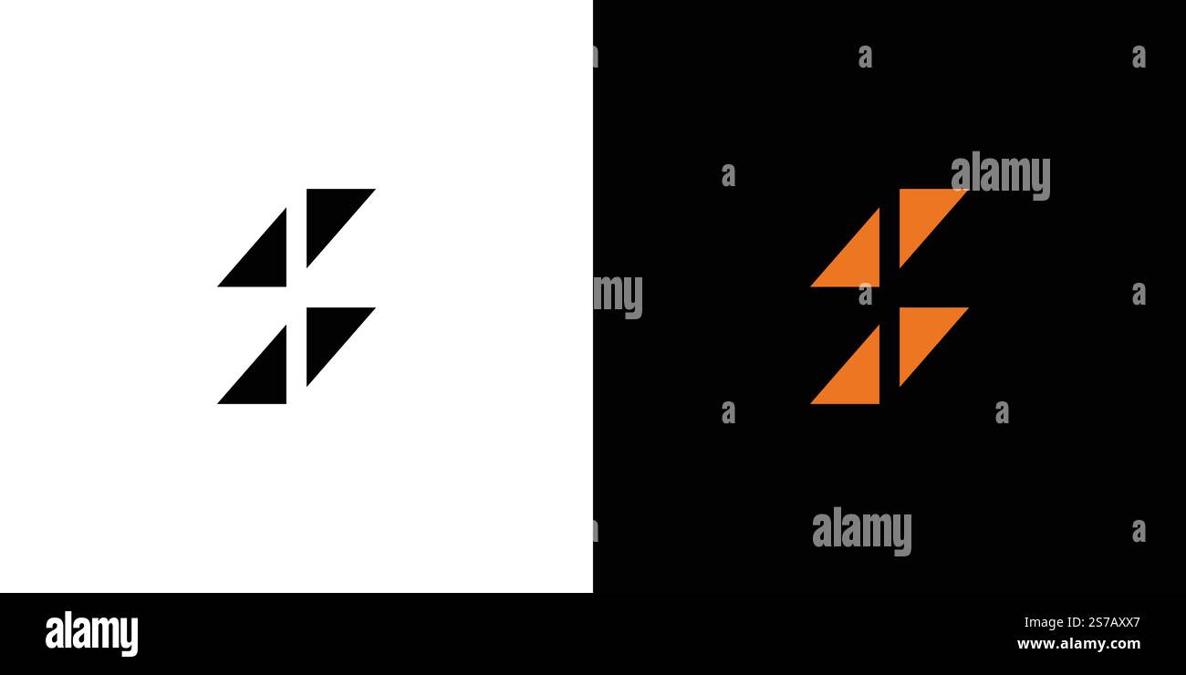 Unique and modern initial S logo design Stock Vector Image & Art - Alamy