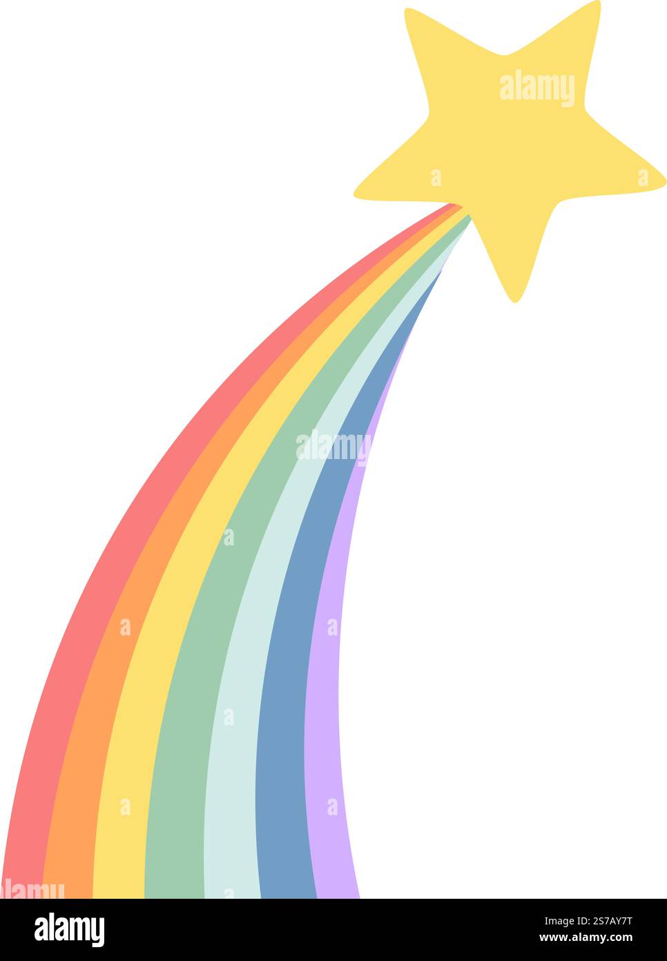 Shooting star rainbow hi-res stock photography and images - Alamy