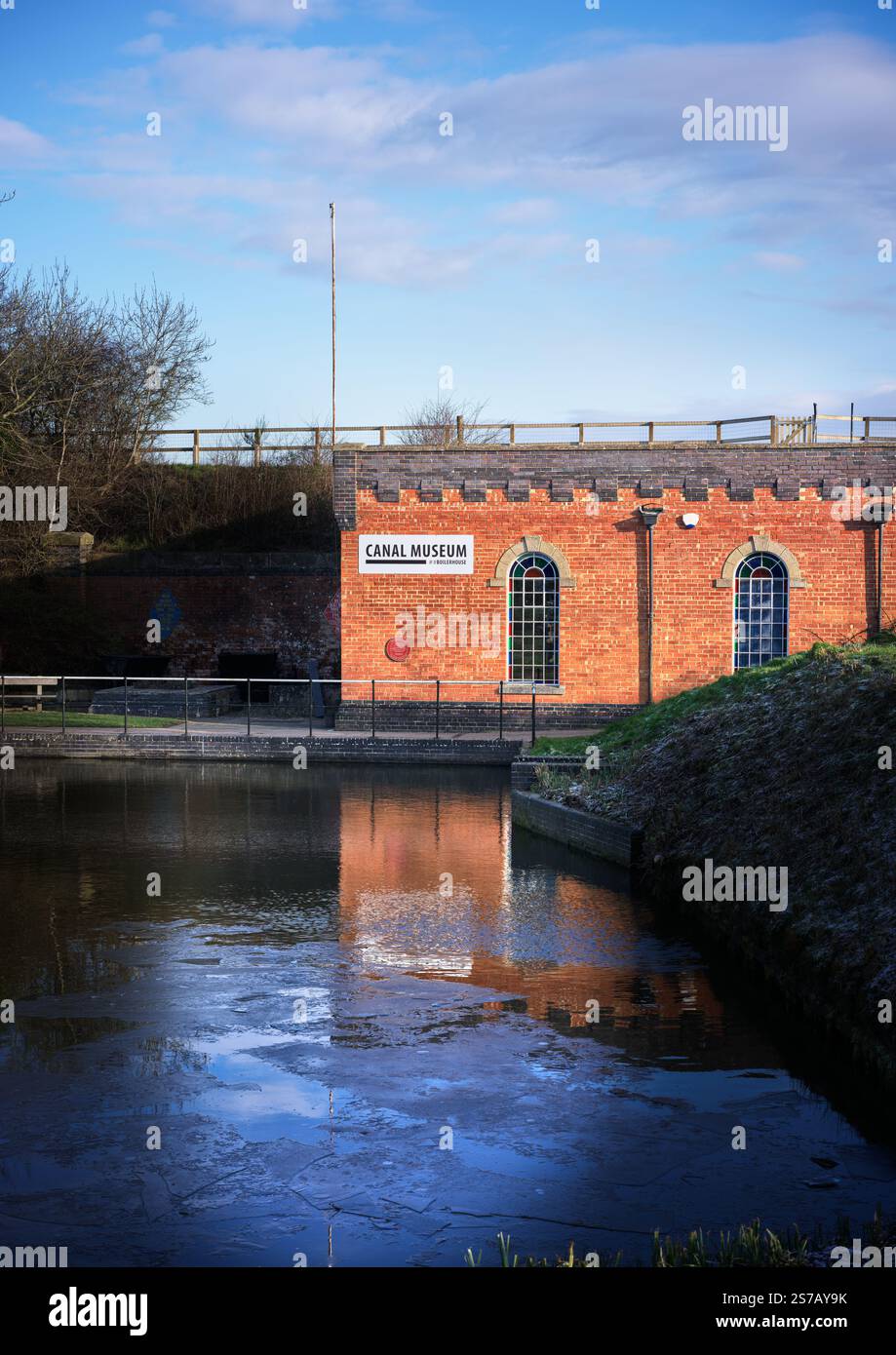 Canal museum at Foxton locks, the longest staircase flight of locks in ...