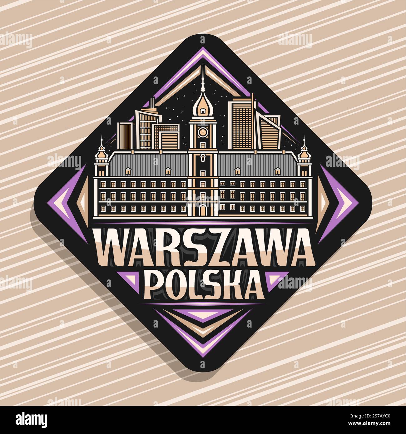 Old market city palace Stock Vector Images - Alamy