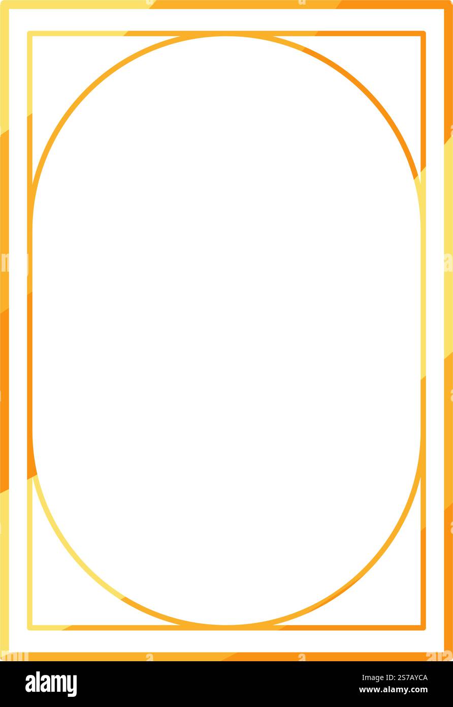 golden frame line style Stock Vector Image & Art - Alamy