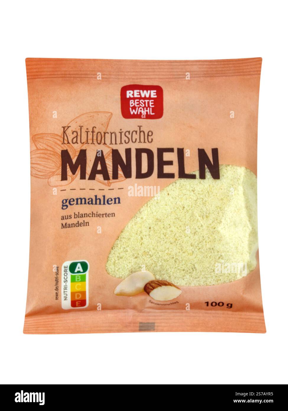 Hamburg, Germany - November 24 2024: Kalifornische Mandeln Rewe Beste ...