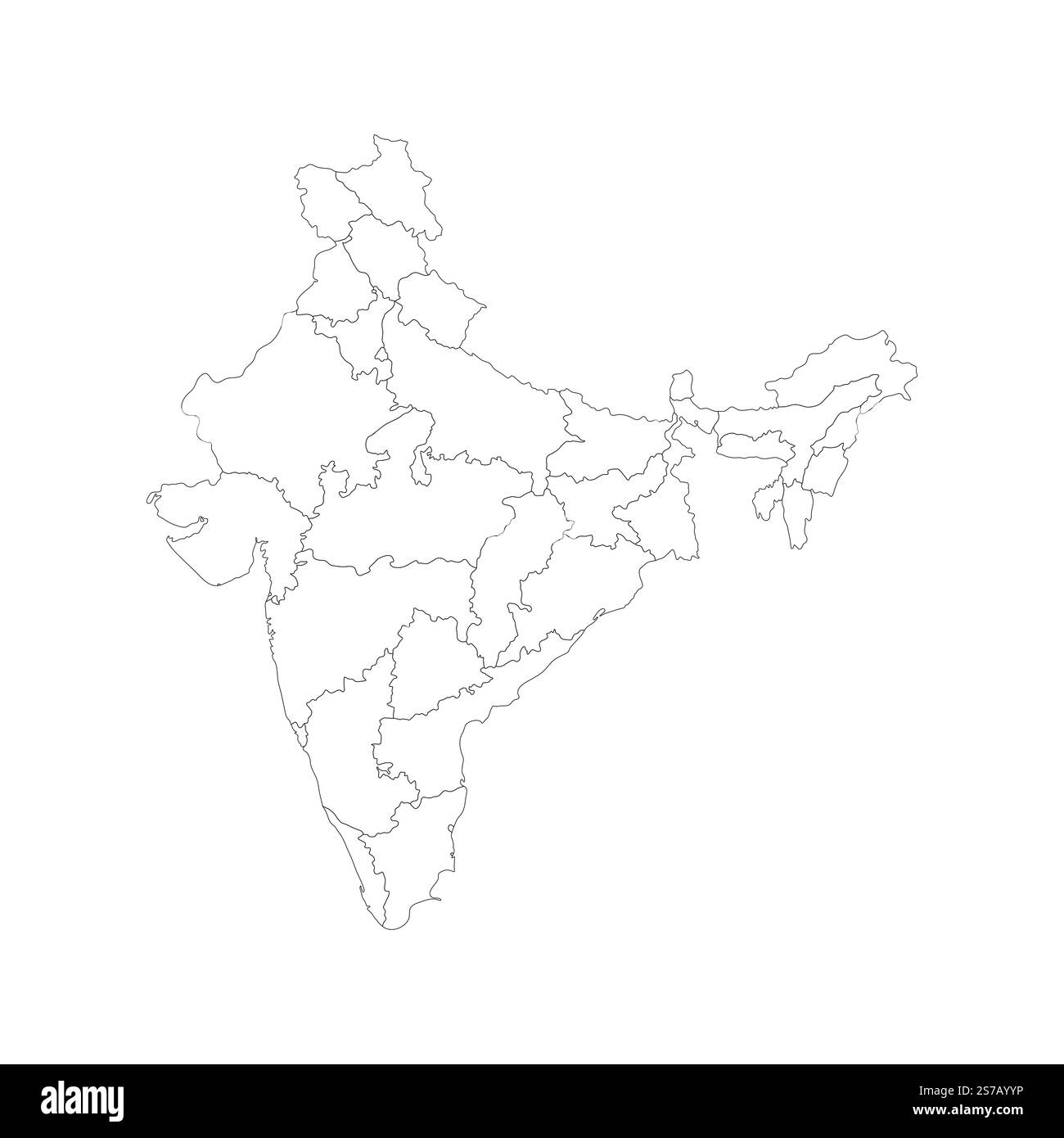 Flag india on white Black and White Stock Photos & Images - Alamy