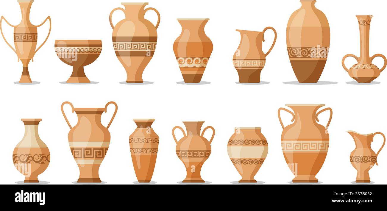 Greek archeology wine Stock Vector Images - Alamy