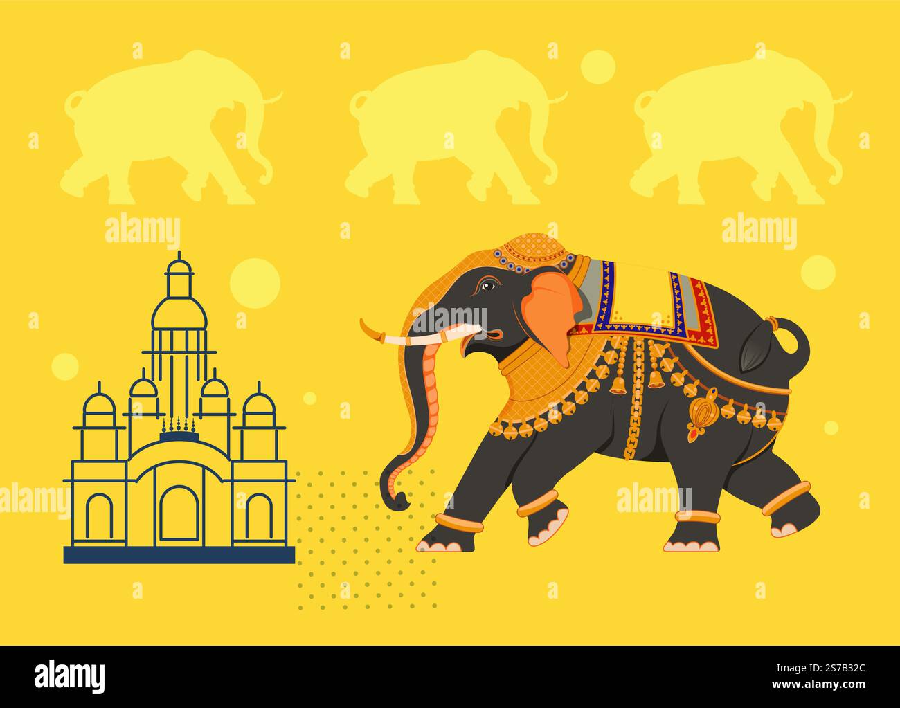 Mysore dasara elephant hi-res stock photography and images - Alamy
