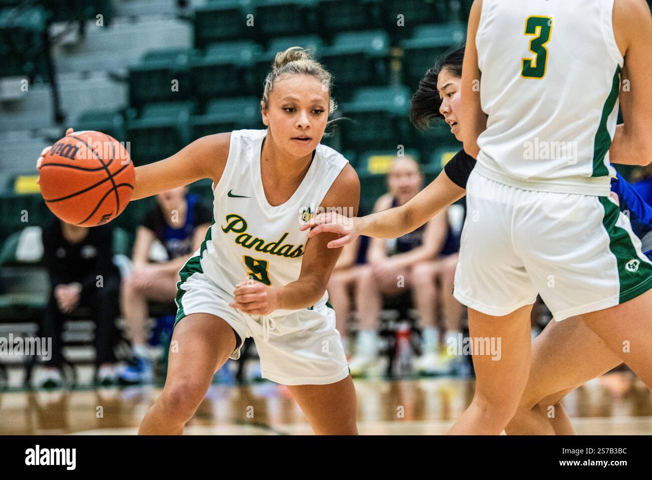 Edmonton, Canada. 17th Jan, 2025. The University of Alberta Pandas (9 ...