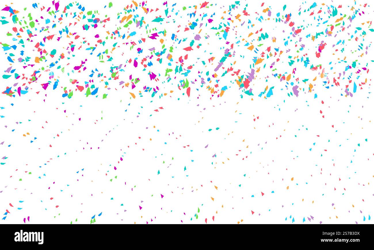 Random poly Shape Symbol on white background, Multi colored Random ...