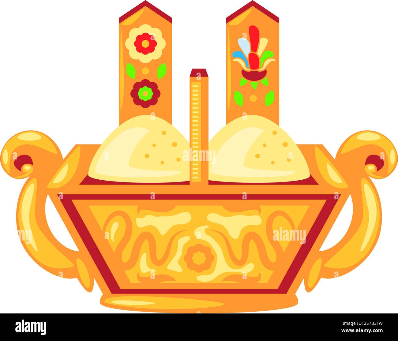 tibetan losar box of chemar Stock Vector Image & Art - Alamy