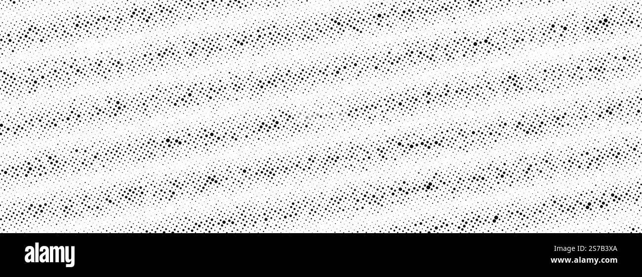 Black rippled grit halftone texture. Grunge diagonal noise stripe ...