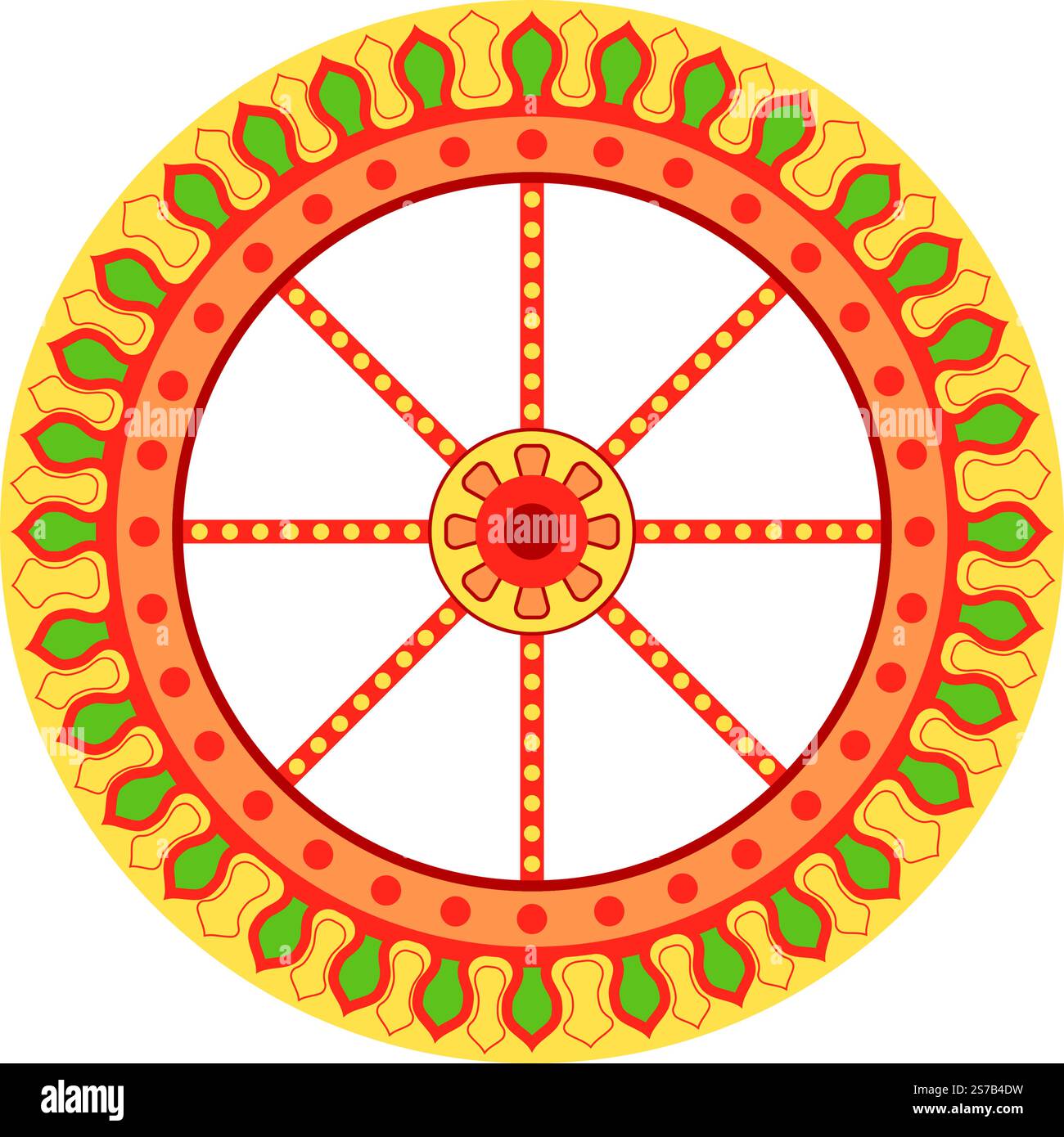 rath yatra indian wheel Stock Vector Image & Art - Alamy