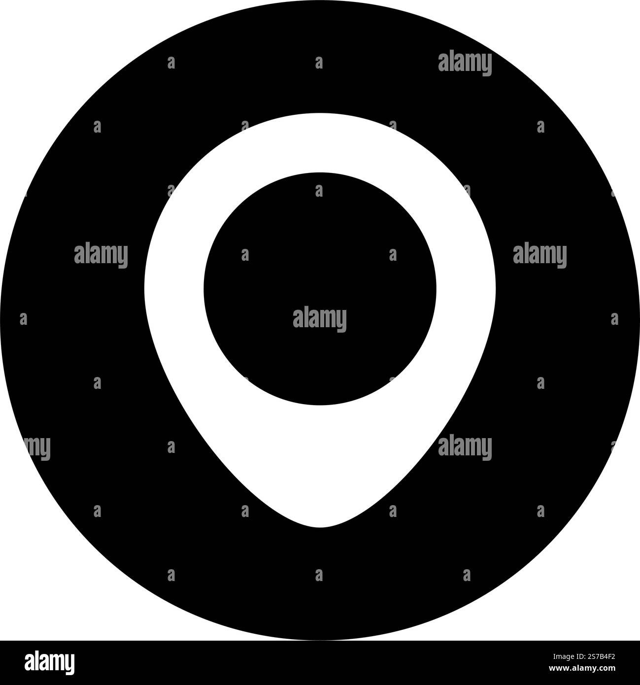 Pin location social media Black and White Stock Photos & Images - Alamy