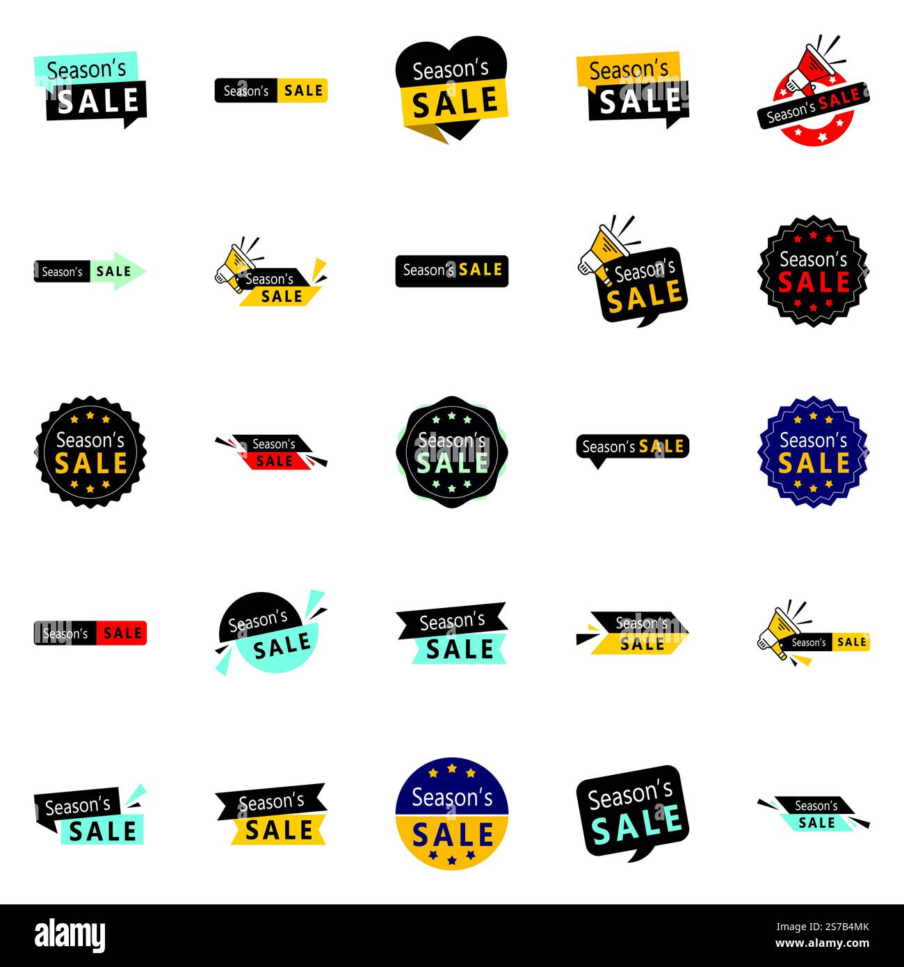 25 Unique Season Sale Designs for Promoting Offers and Deals Stock ...