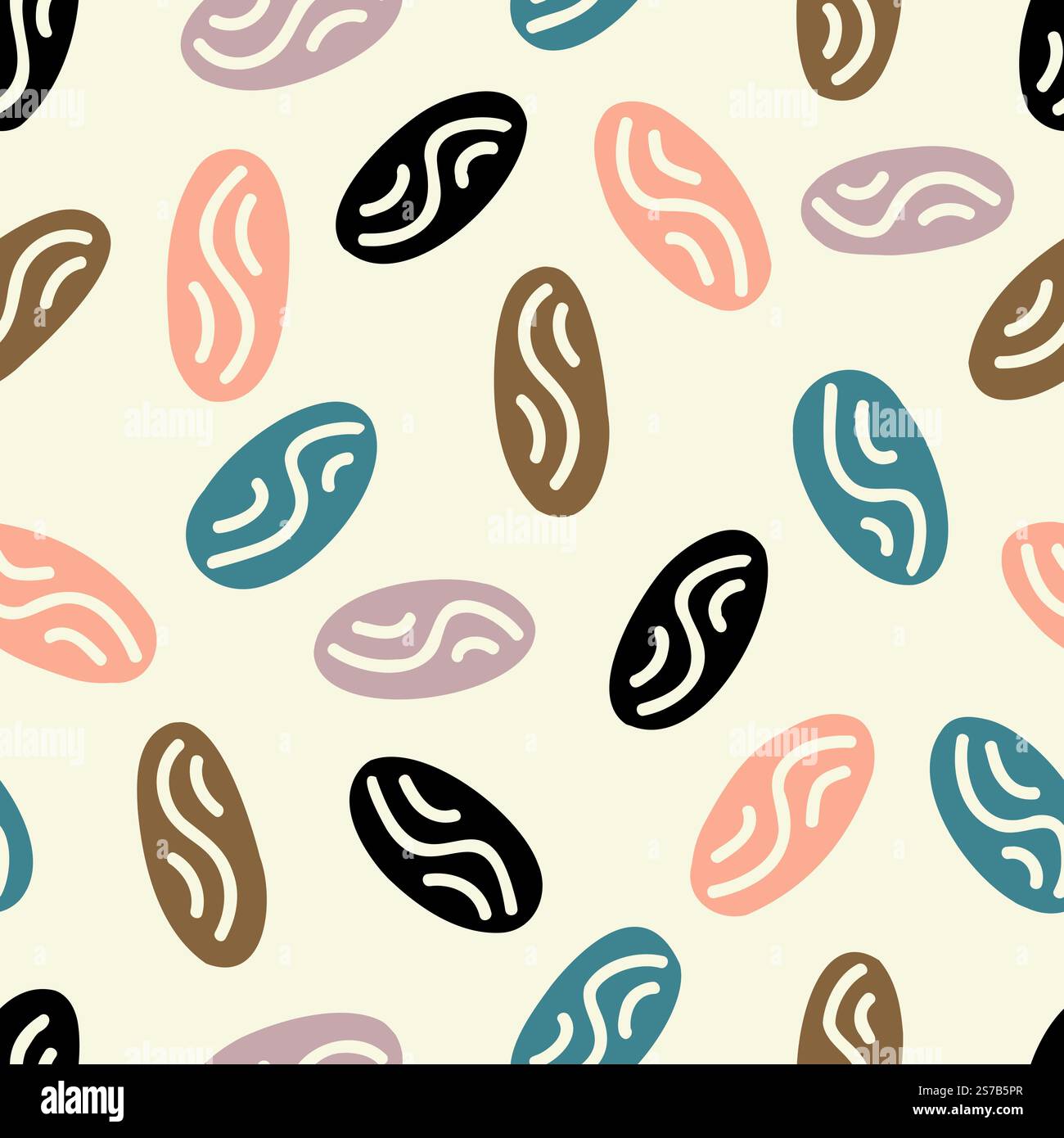 Scattered oval shapes hi-res stock photography and images - Alamy