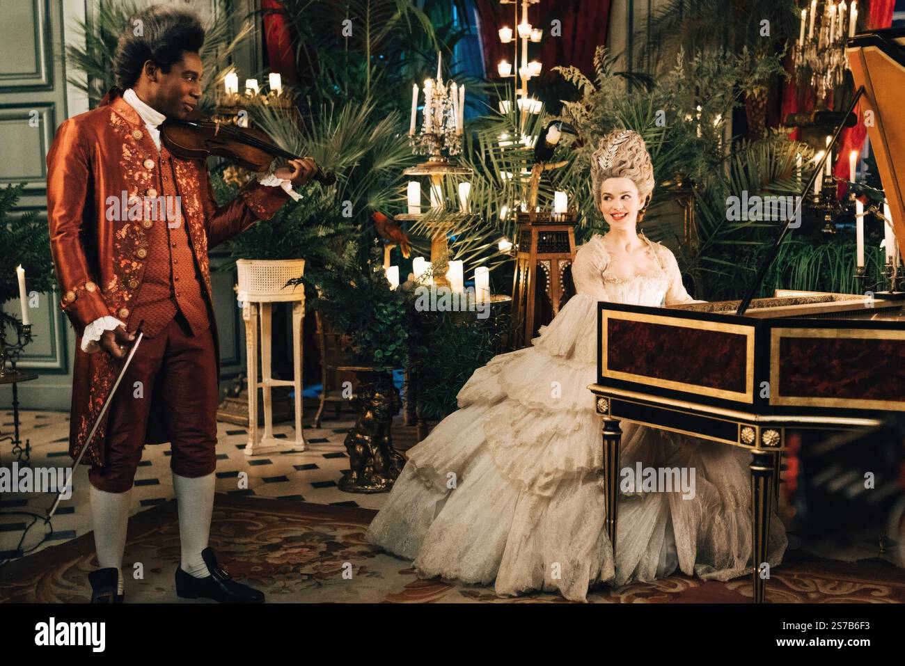 EMILIA SCHULE and YOLI FULLER in MARIE ANTOINETTE (2022), directed by ...