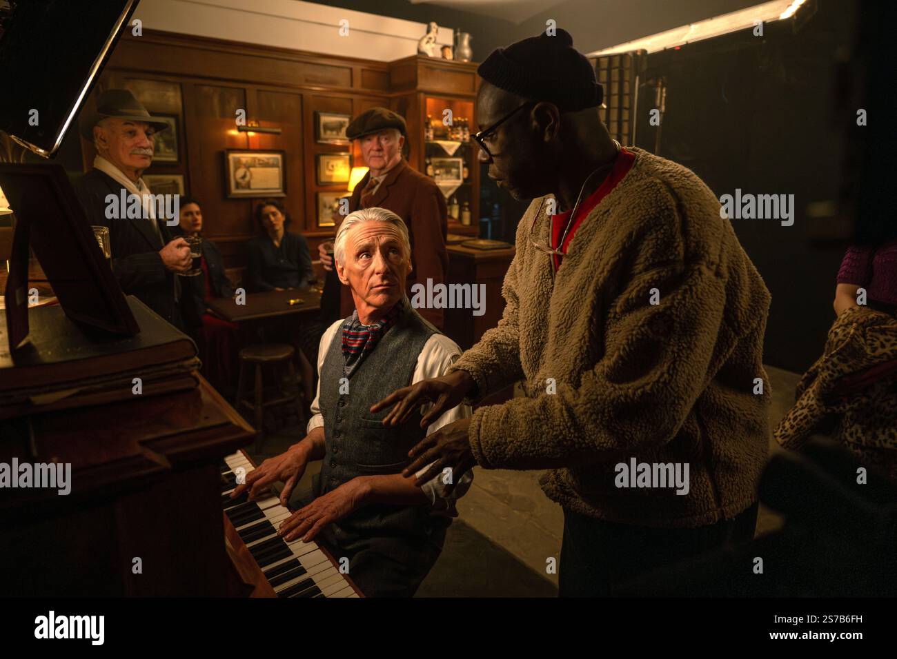 PAUL WELLER and STEVE MCQUEEN in BLITZ (2024), directed by STEVE ...
