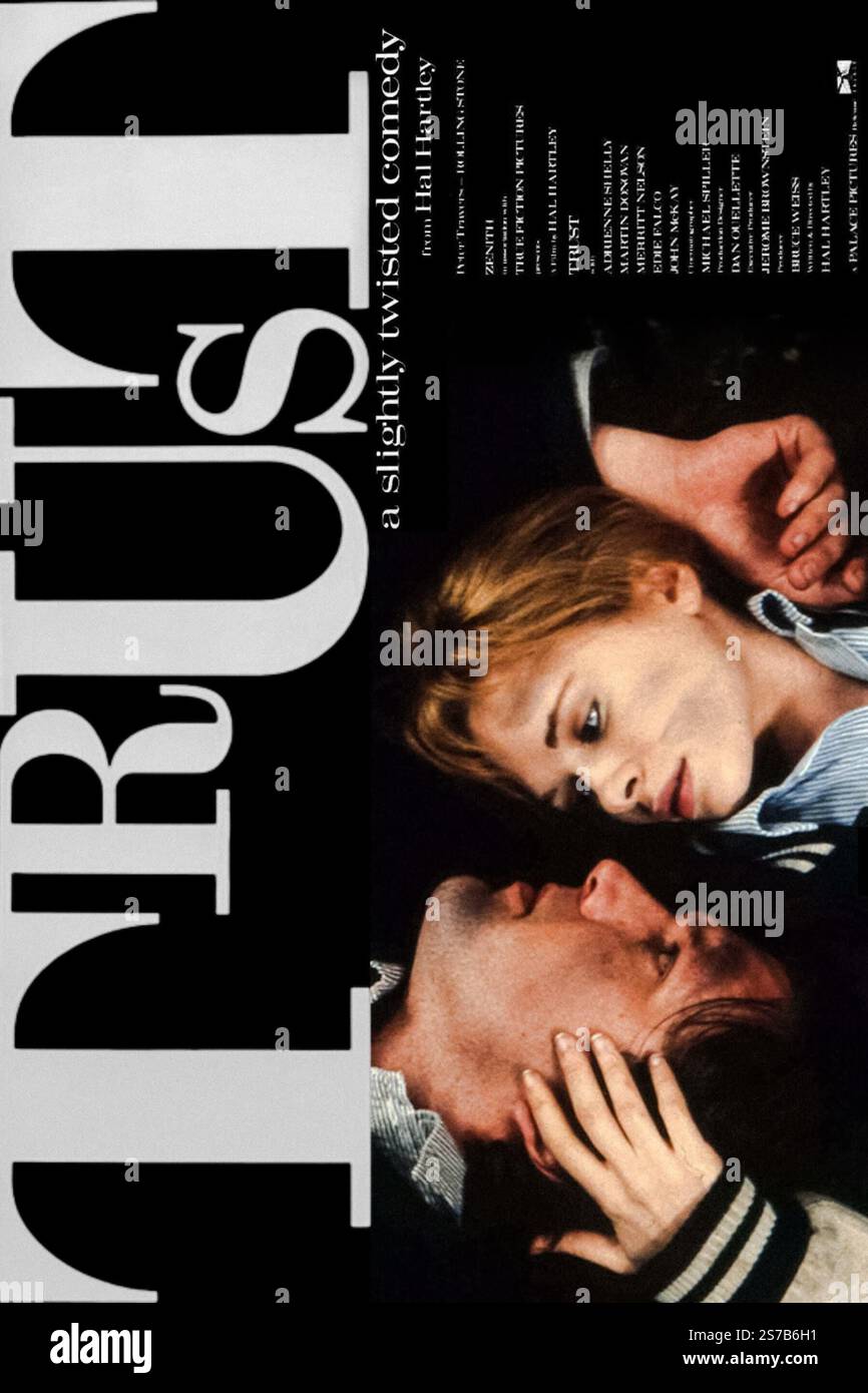 TRUST (1990), directed by HAL HARTLEY. Credit: CHANNEL FOUR FILMS / Album Stock Photo - Alamy