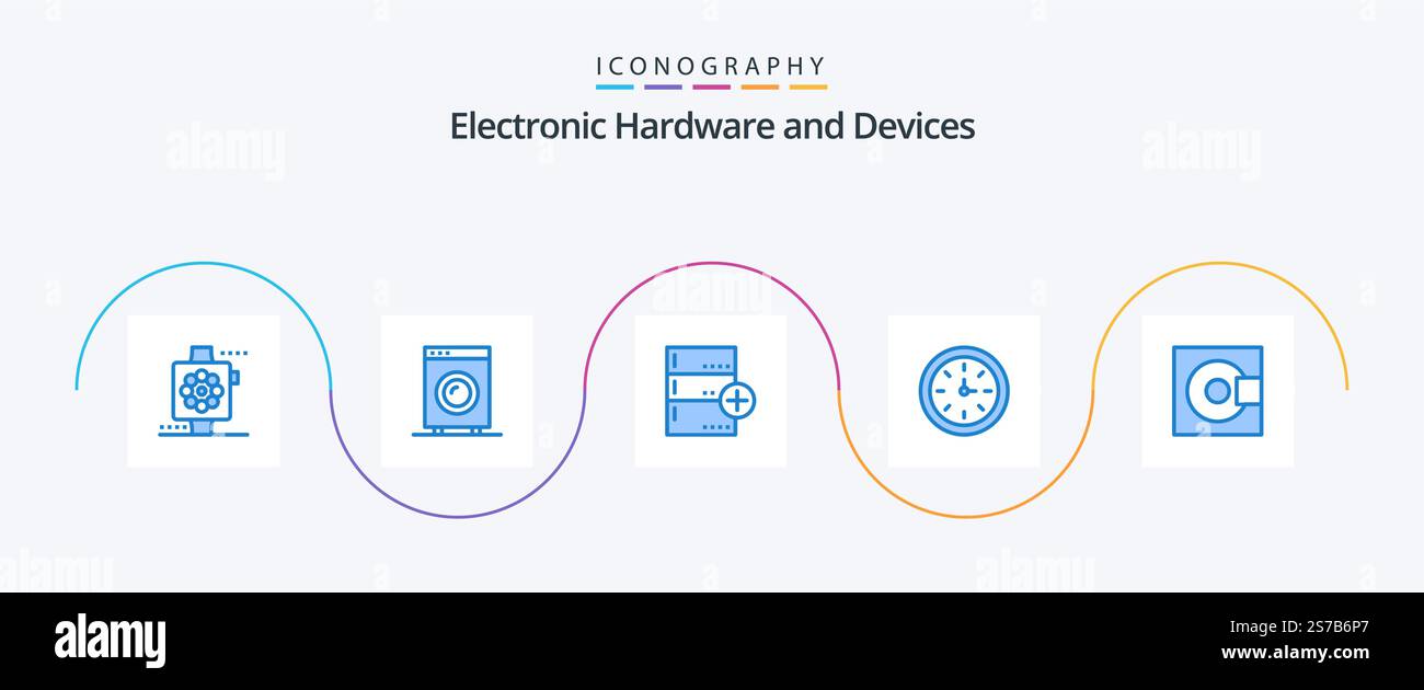 Devices Blue 5 Icon Pack Including tool. devices. hardware. device ...